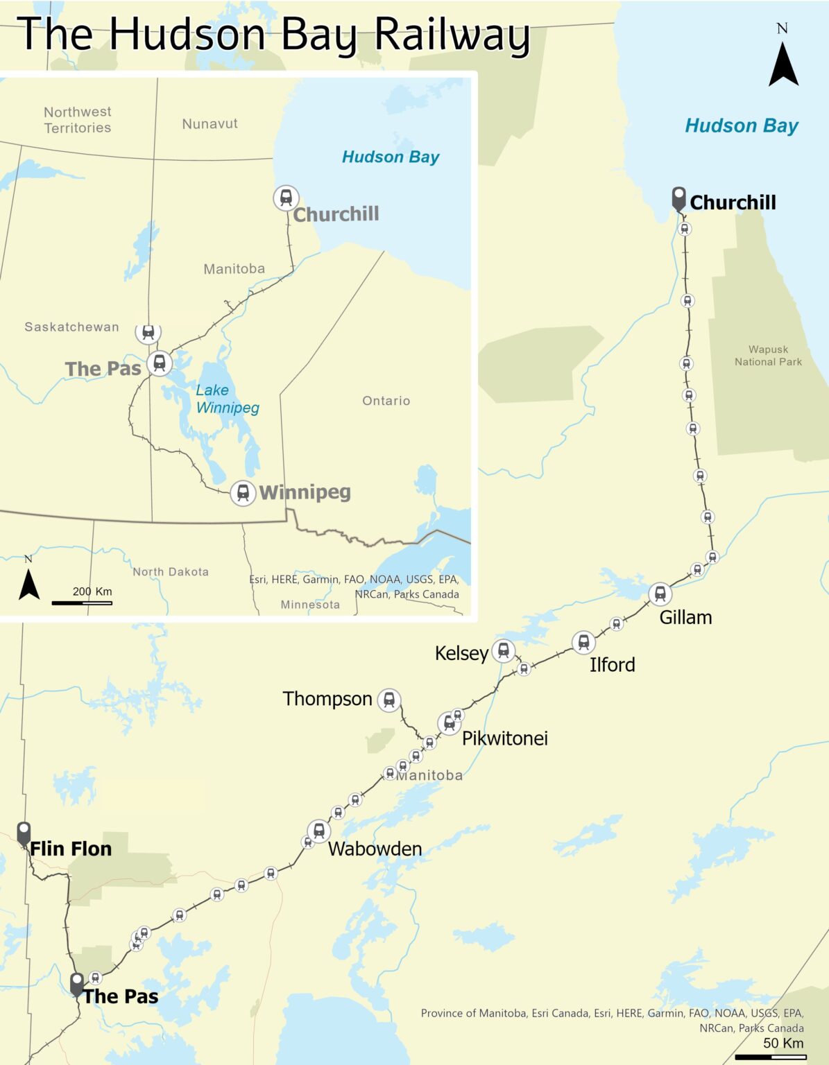 A Train Ride to Hudson Bay - InfraNorth