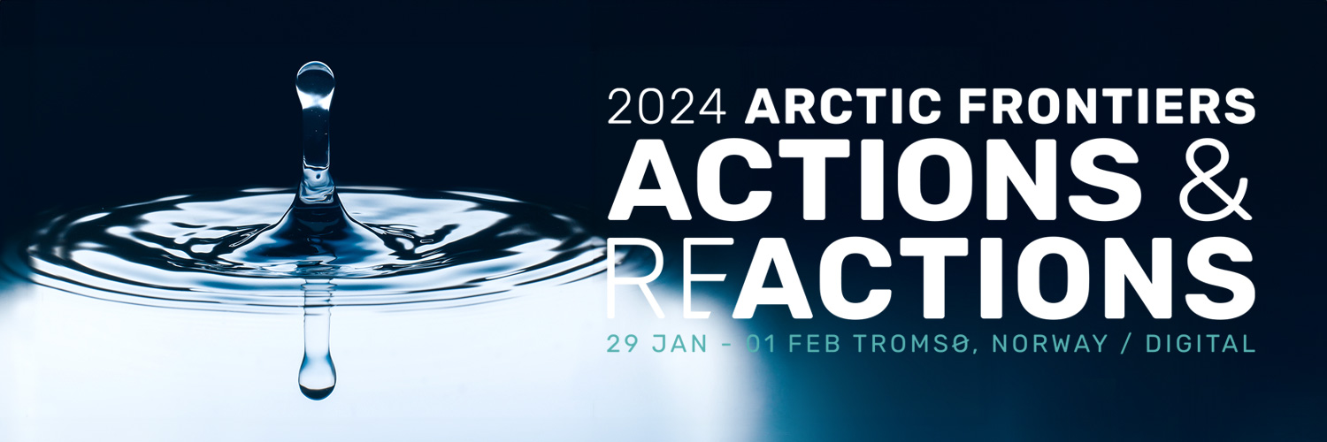 Jan 31, 2024: Presentation by Ria-Maria Adams at the Arctic Frontiers ...